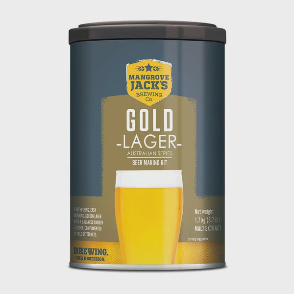 MJ Australian Classic Gold Lager Beerkit 1.7kg – The Brew Store